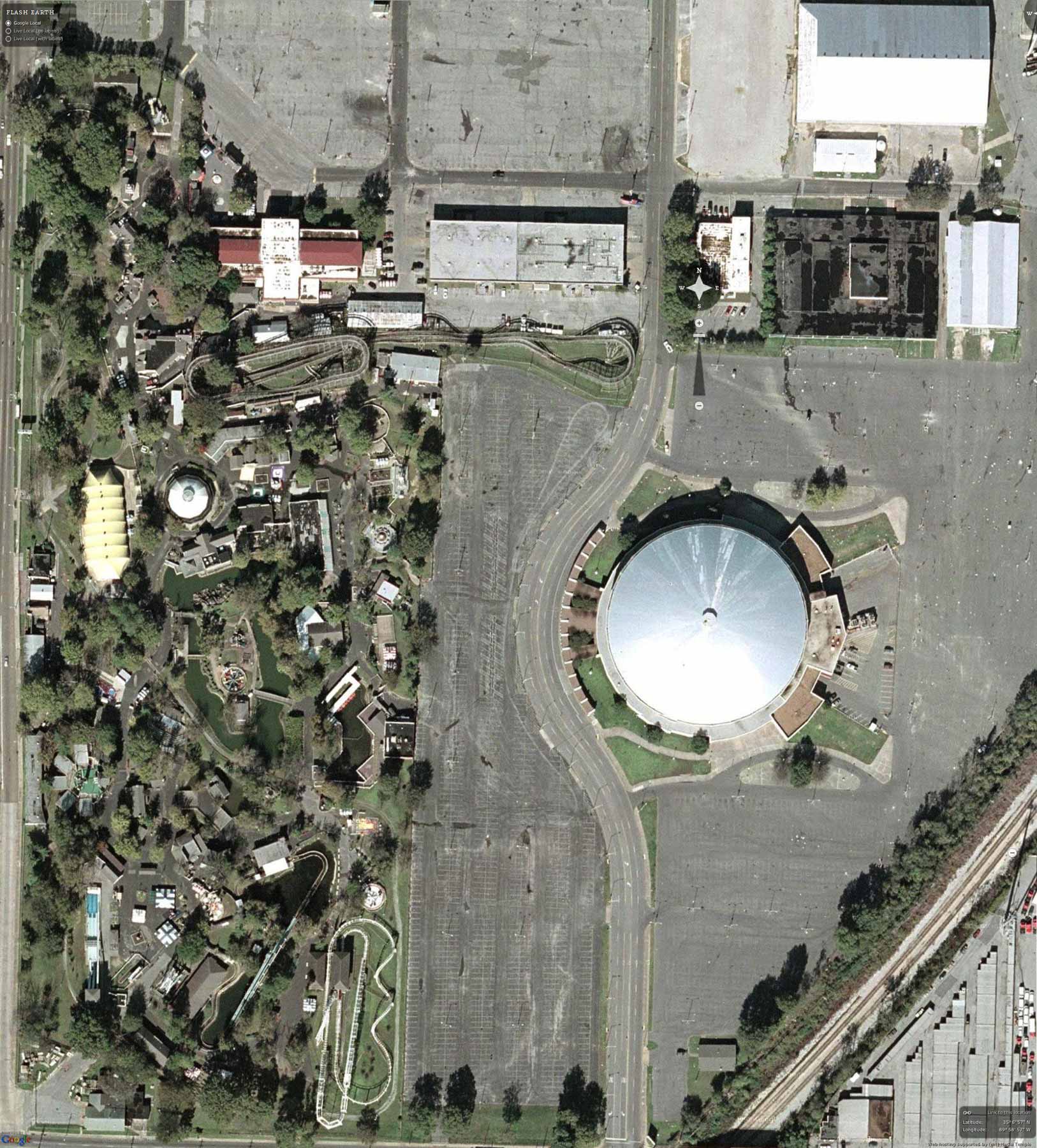 Amusement Parks from the Air