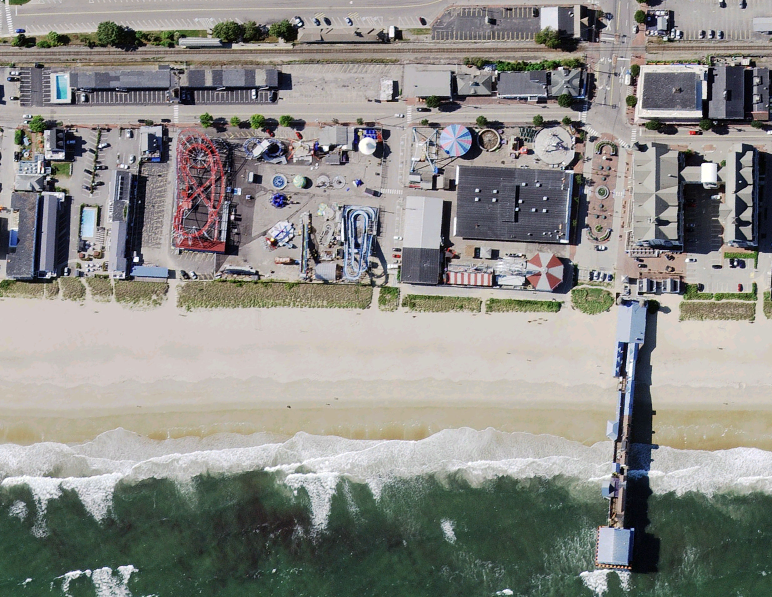 Amusement Parks from the Air