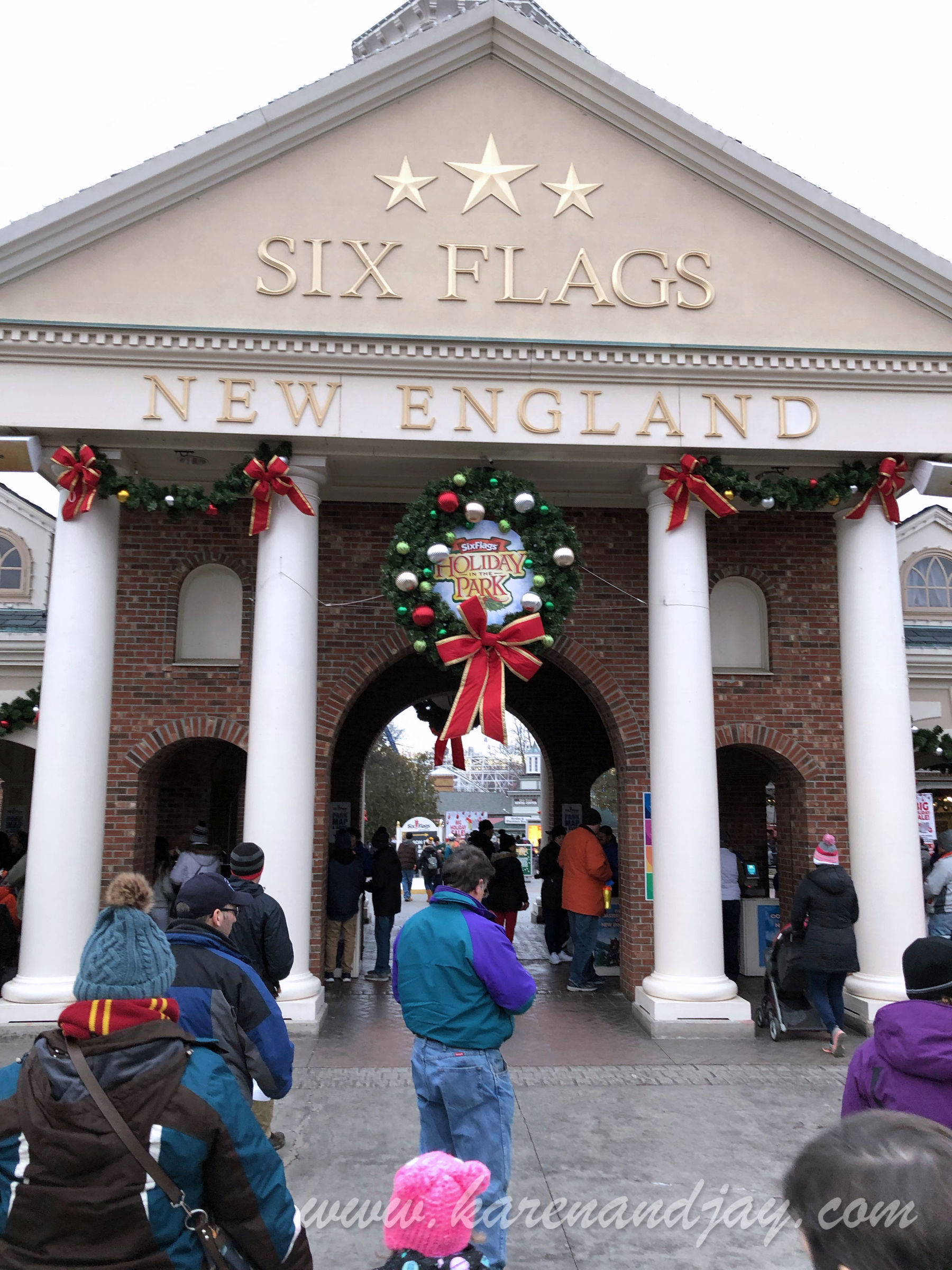 Six Flags New England, December 2018